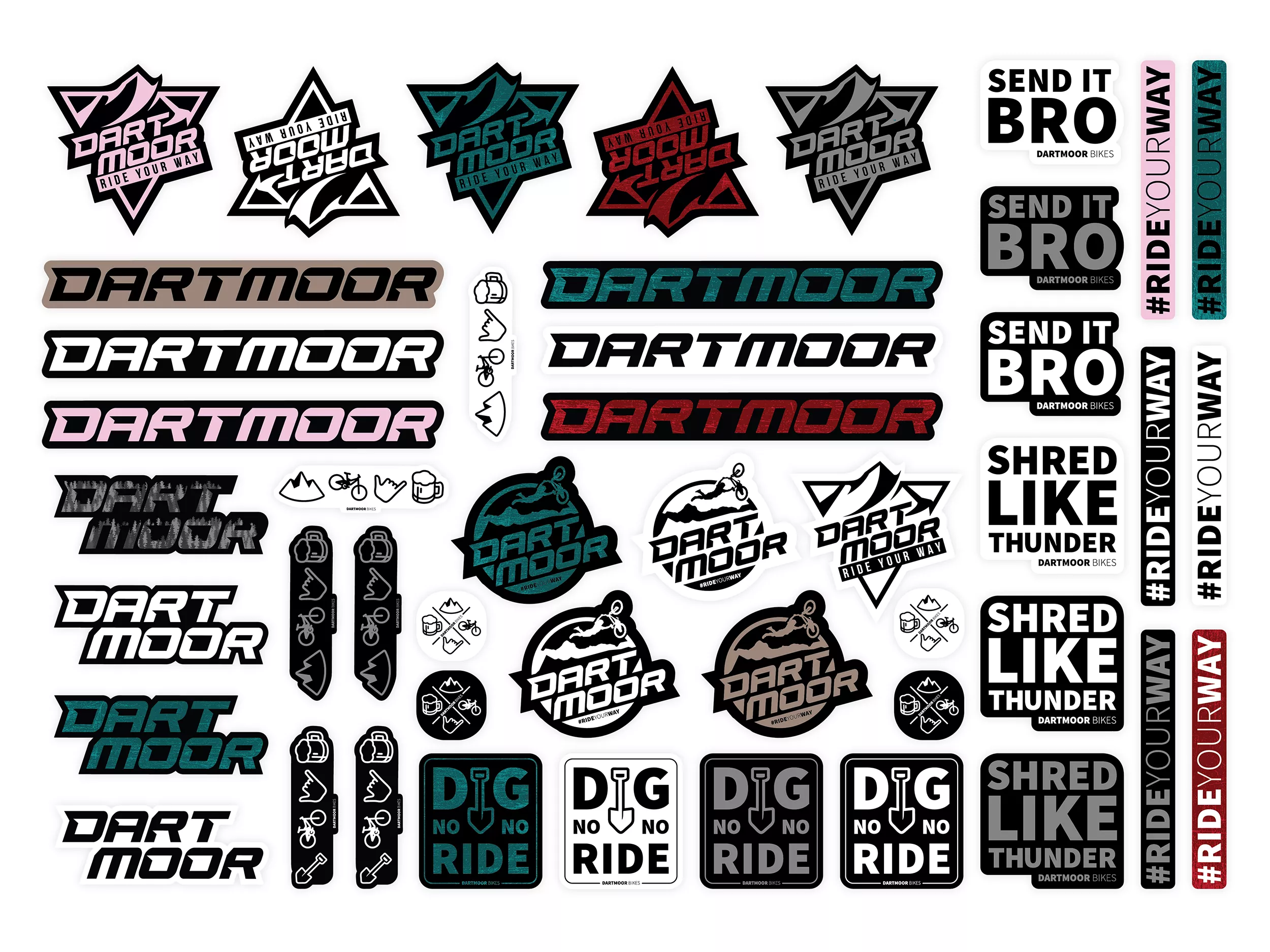 Ride Your Way Logo Dartmoor Philippines